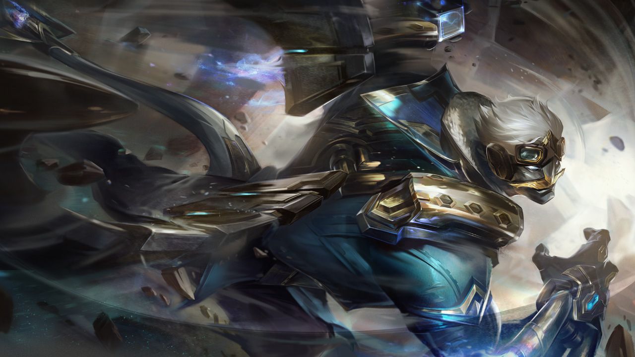League Of Legends Galio Achtergrond Bewitching Nidalee Skin League