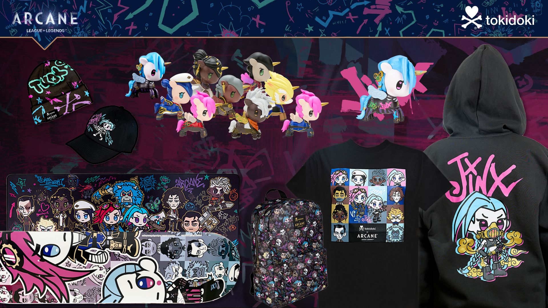 tokidoki X ARCANE