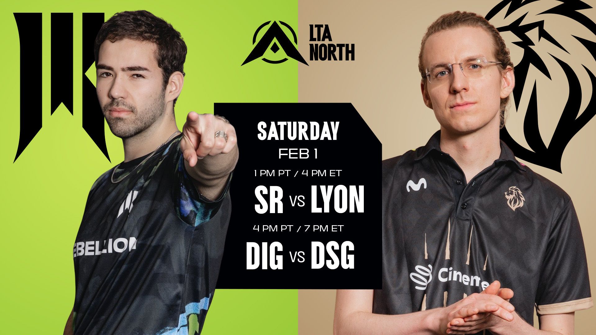 LTA Split 1 Week 2 | SR vs LYON