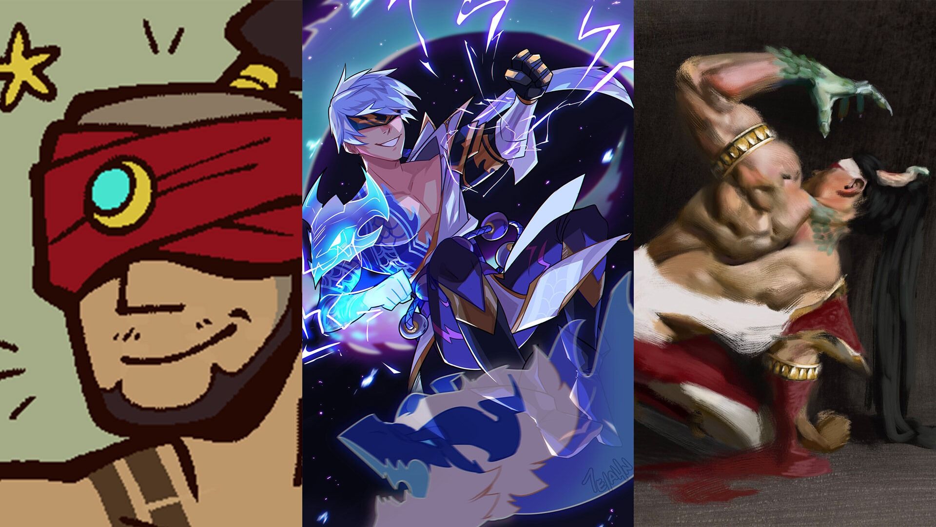 League Of Legends Lee Sin By Genghiskwandeviantartcom On