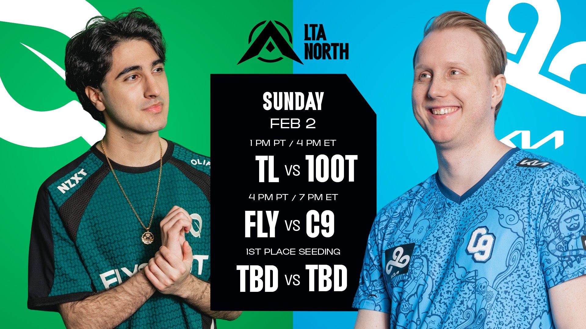 LTA Split 1 Week 2 | FLY vs C9
