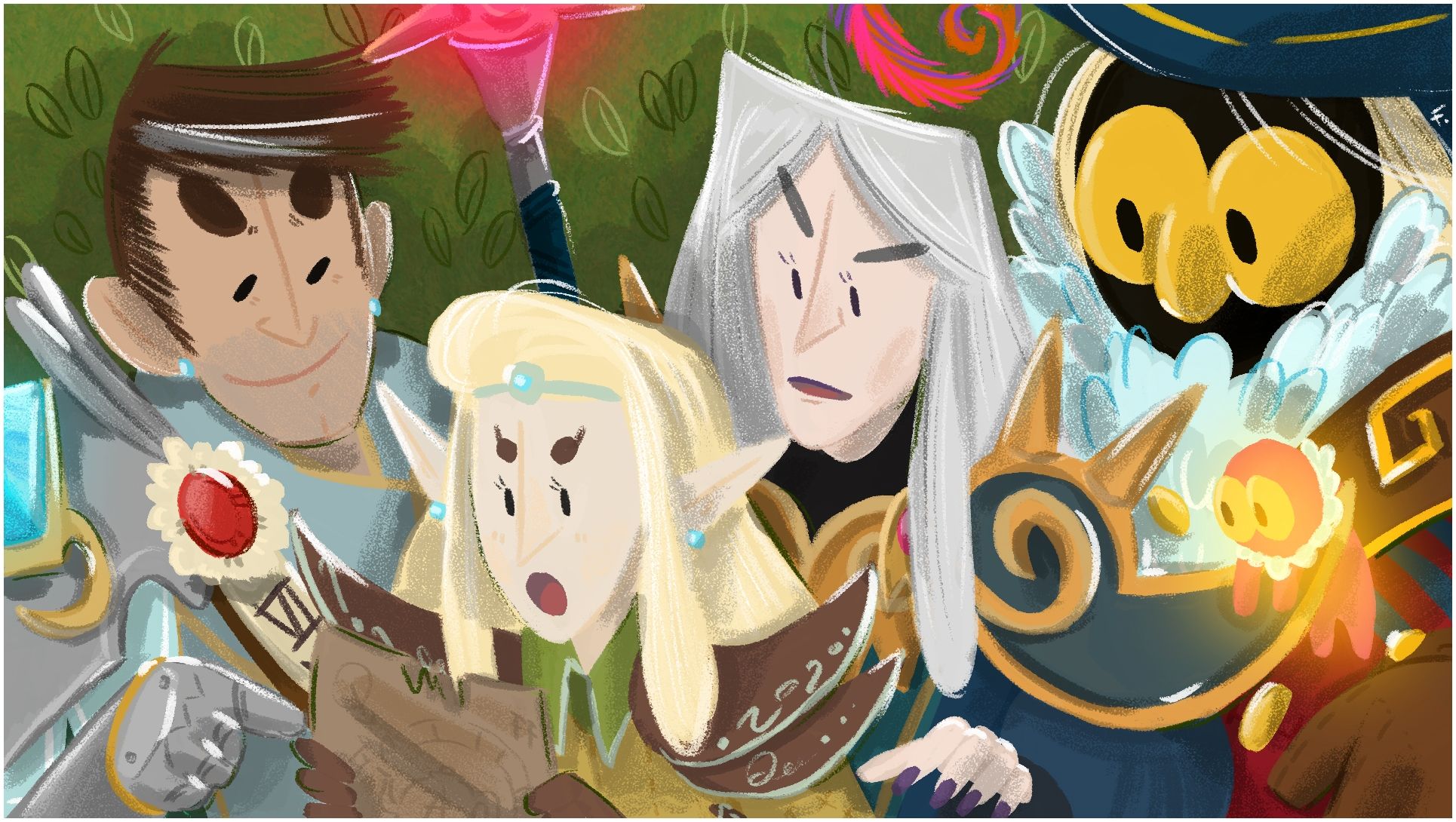 Community Comic Collab - Crystal Quest