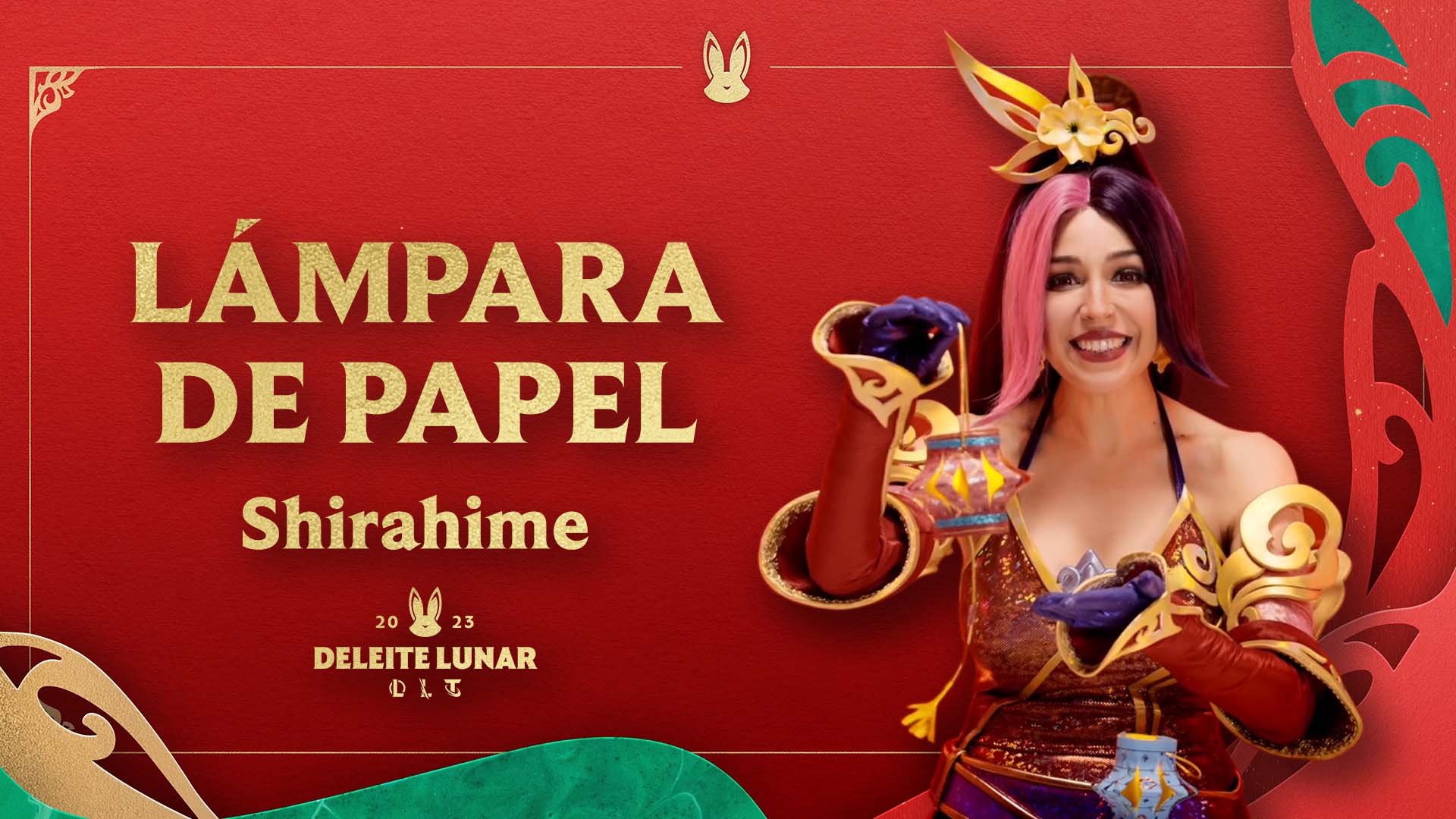 ¡Haz tu propia lámpara de papel junto a Shirahime!