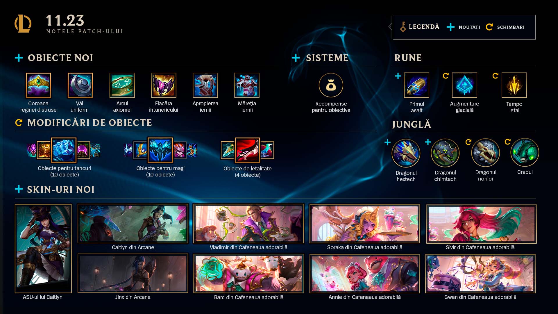Notele patch-ului 11.23