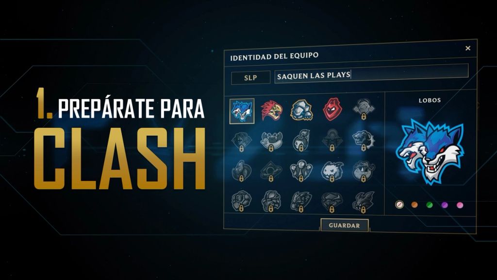 Guía de Clash 1: crea tu equipo