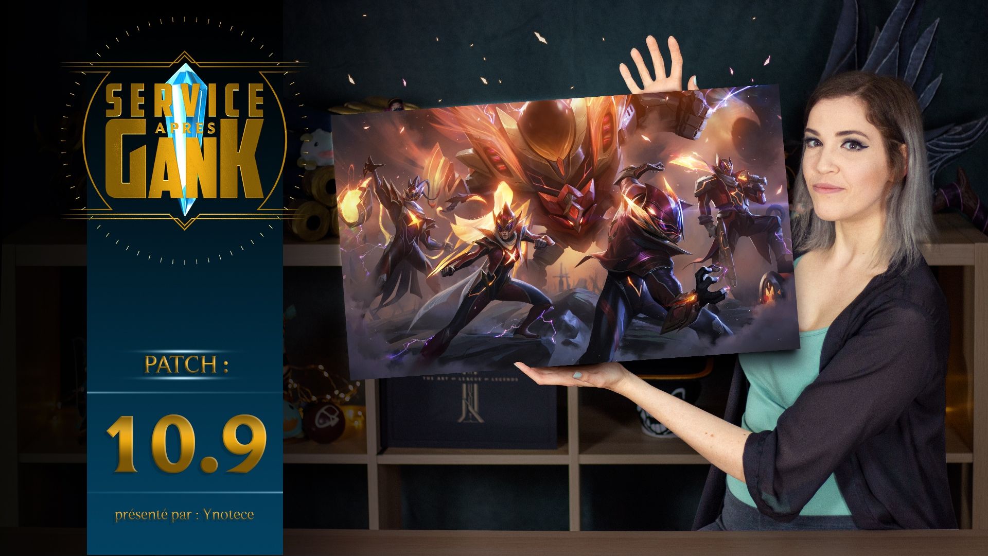 Service après Gank 10.9 : Des skins de champions