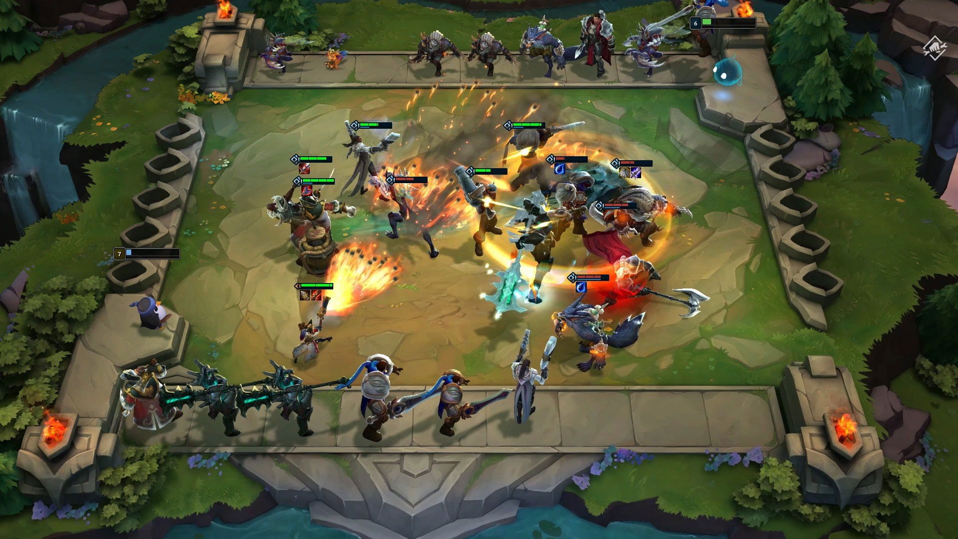 League Of Legends Gameplay Teamfight