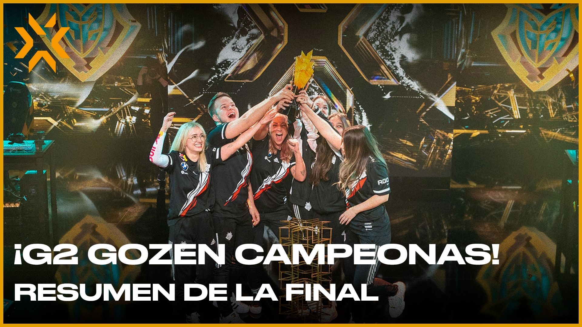 G2 GOZEN levanta el trofeo de Game Changers