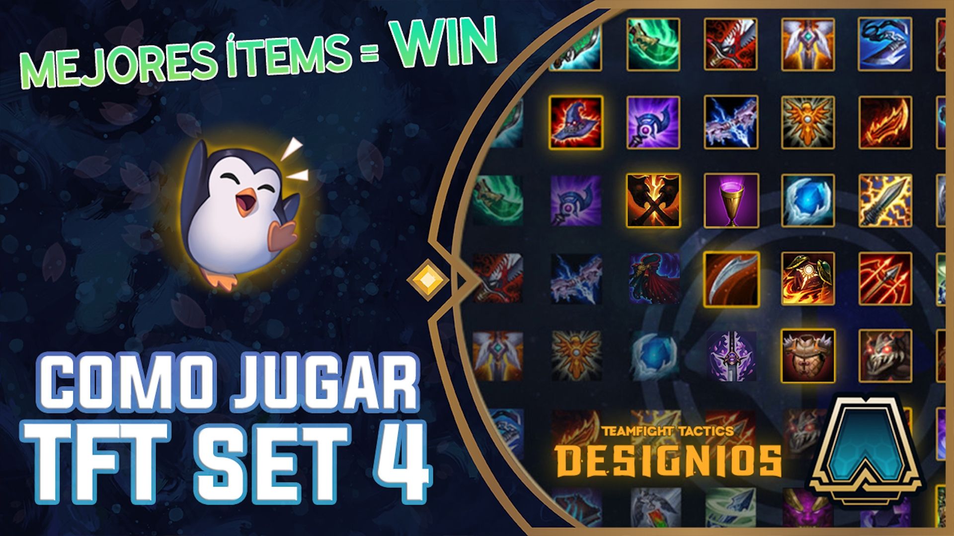 Guia de objetos en Teamfight Tactics