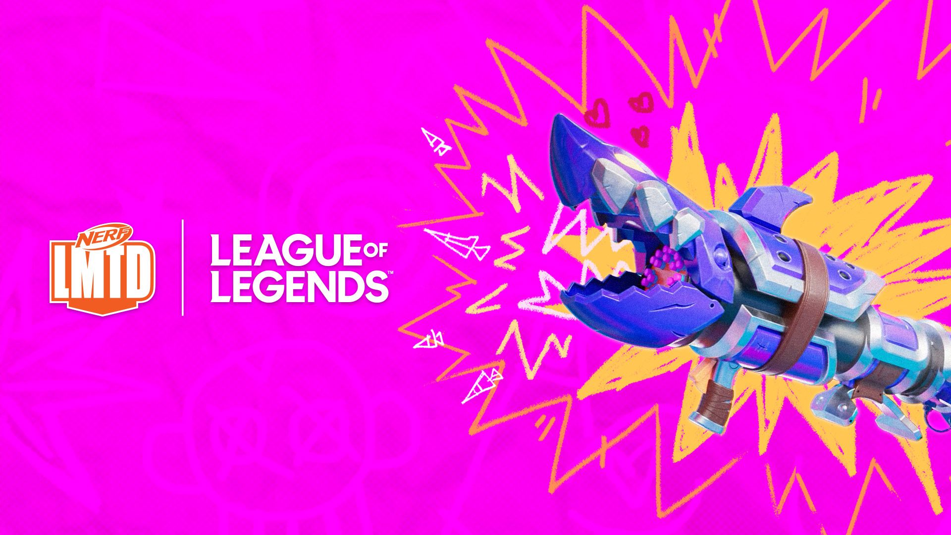 Nerf LMTD Jinx Fishbones