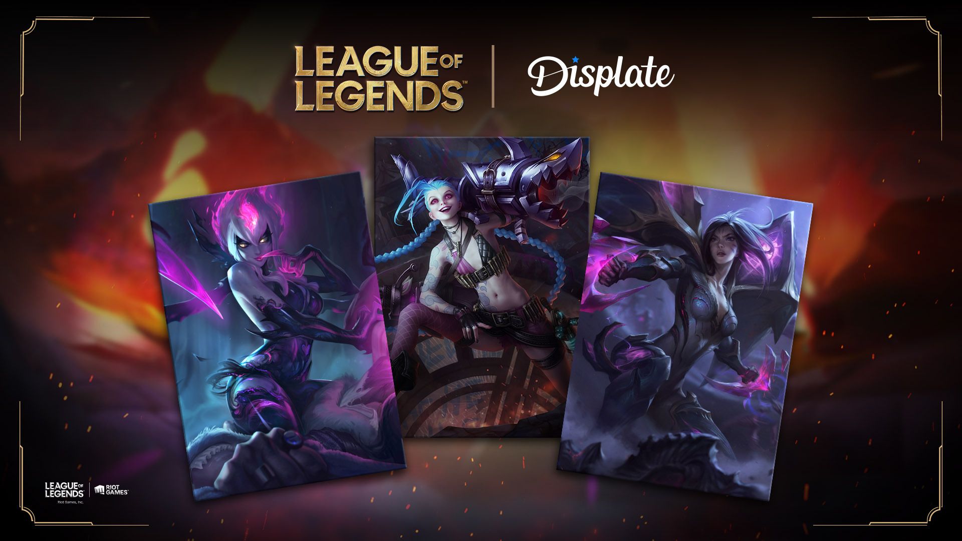 Displate League of Legends Metal Posters