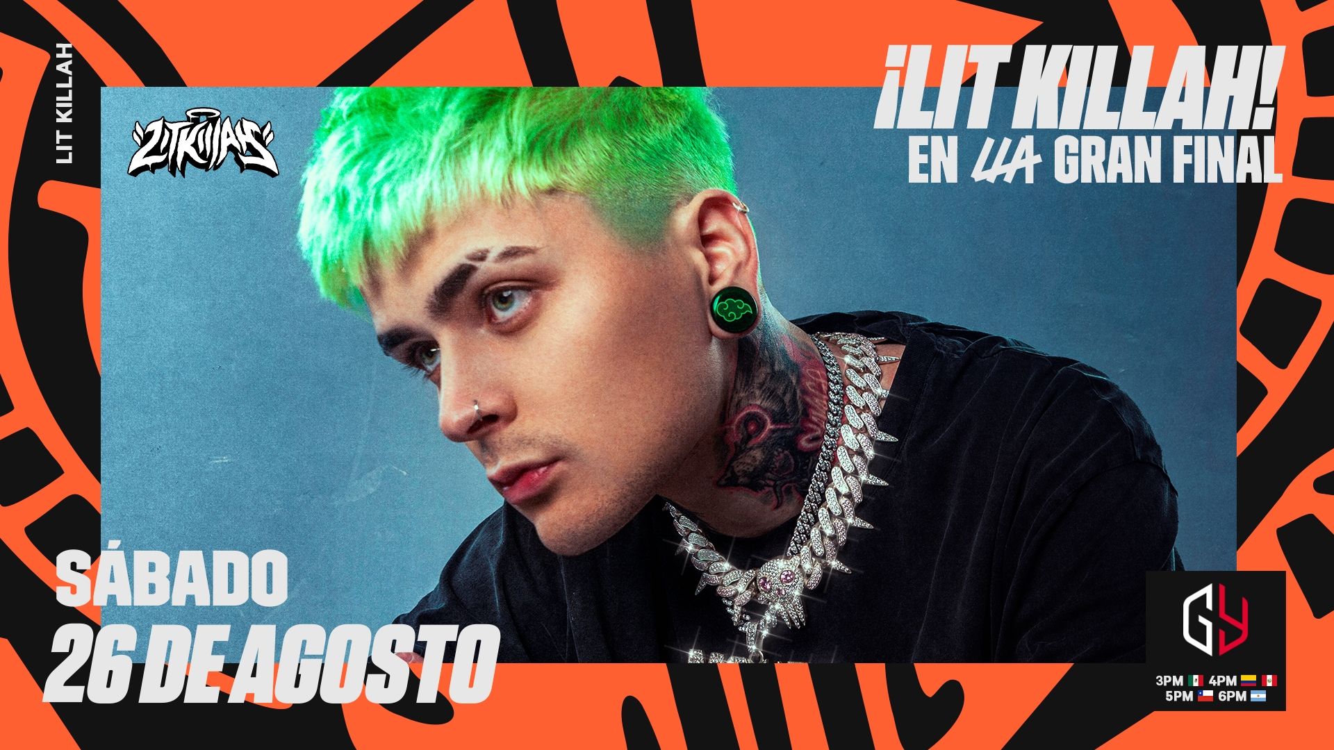 ¡Lit Killah estará presente en la Gran Final de LLA!