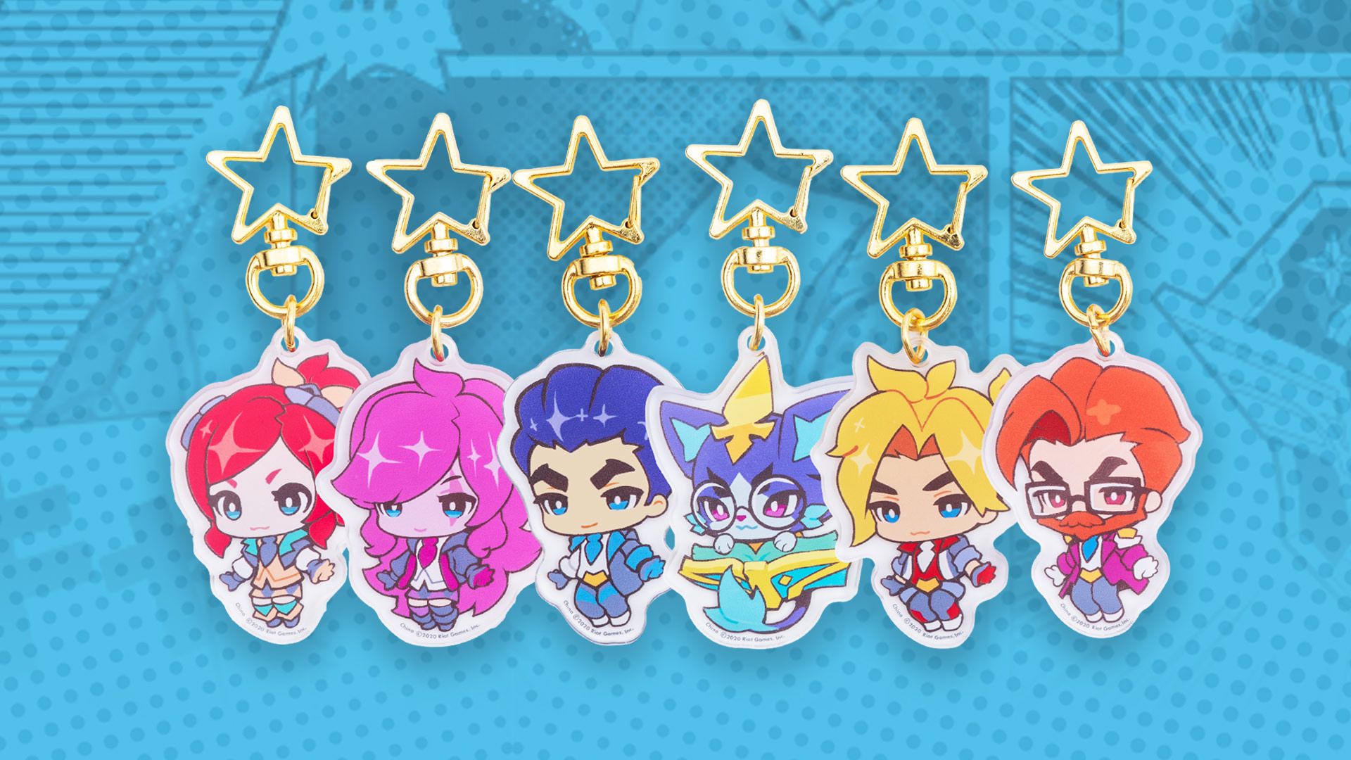 Battle Academia Keychain Pack