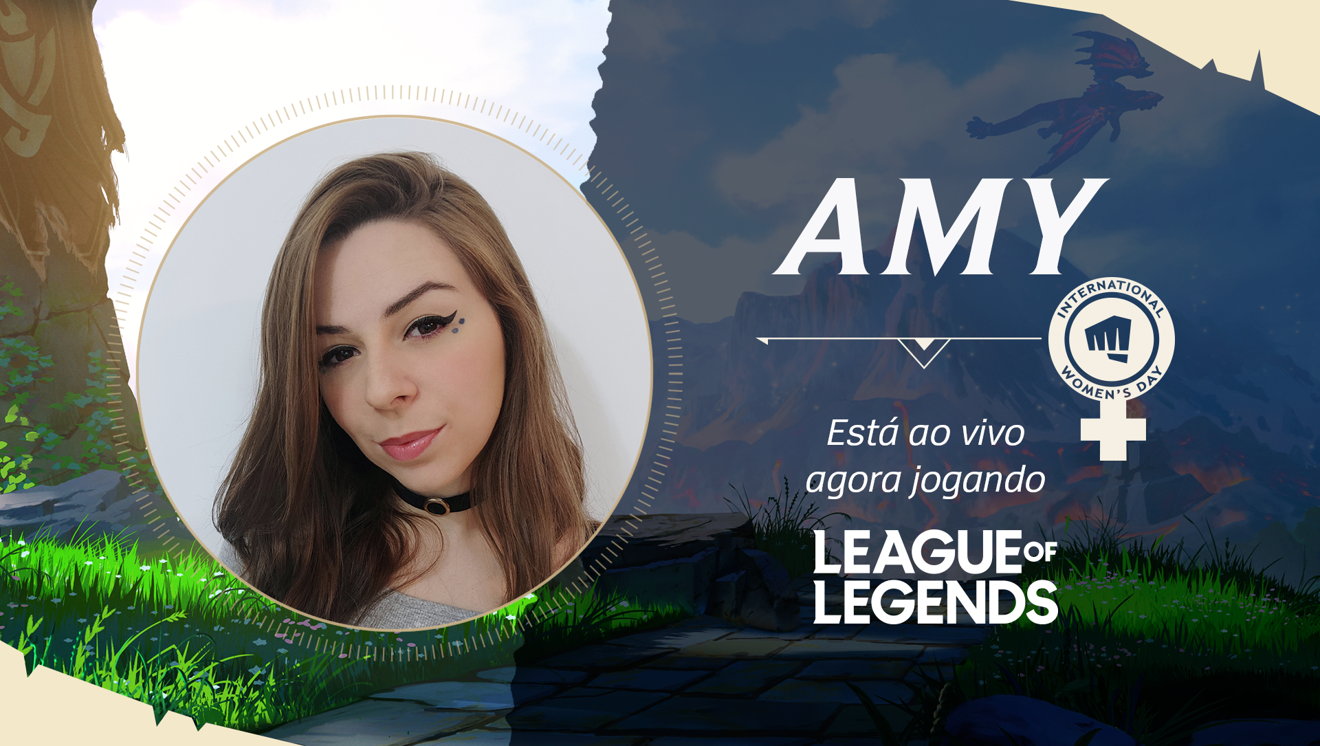 Amy joga League of Legends
