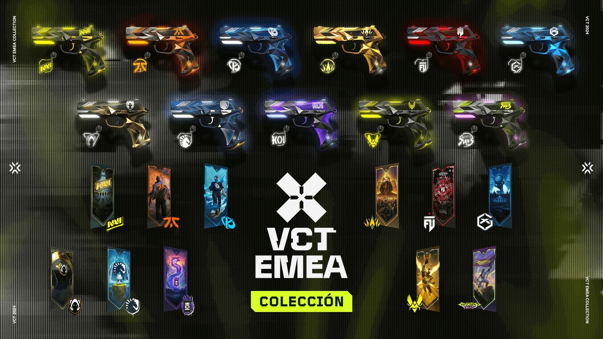 VALORANT Esports | Presentamos las cápsulas de equipos del VCT 2024