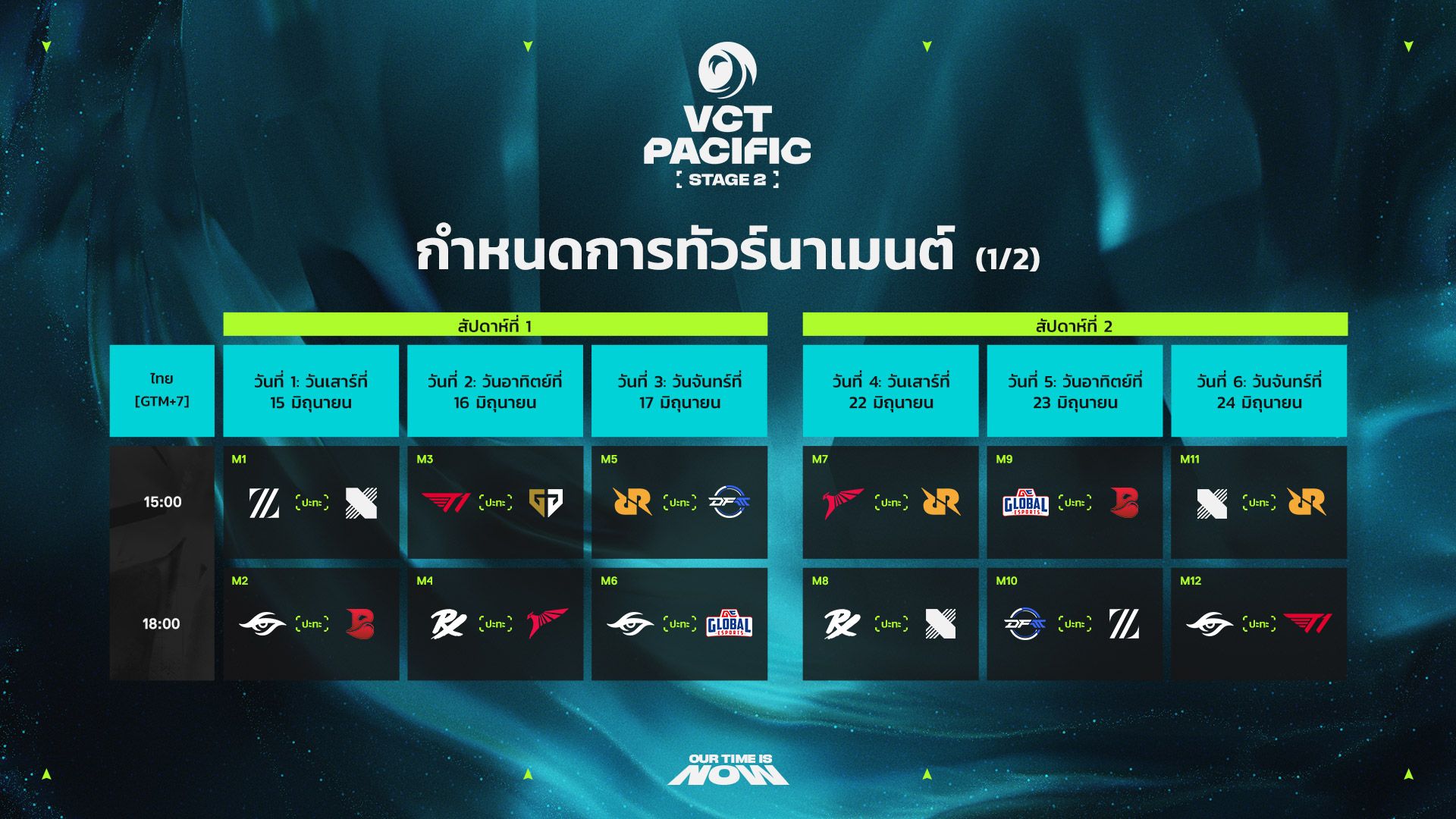 VALORANT Esports | VCT Pacific Stage 1 และ 2: ทุกเรื่องที่คุณควรรู้