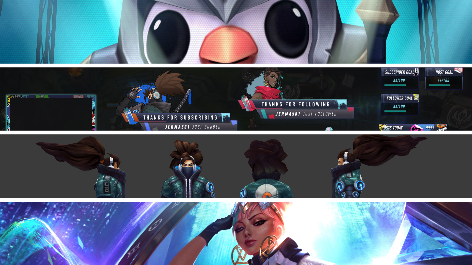 True Damage Streamer Overlay and Asset Pack