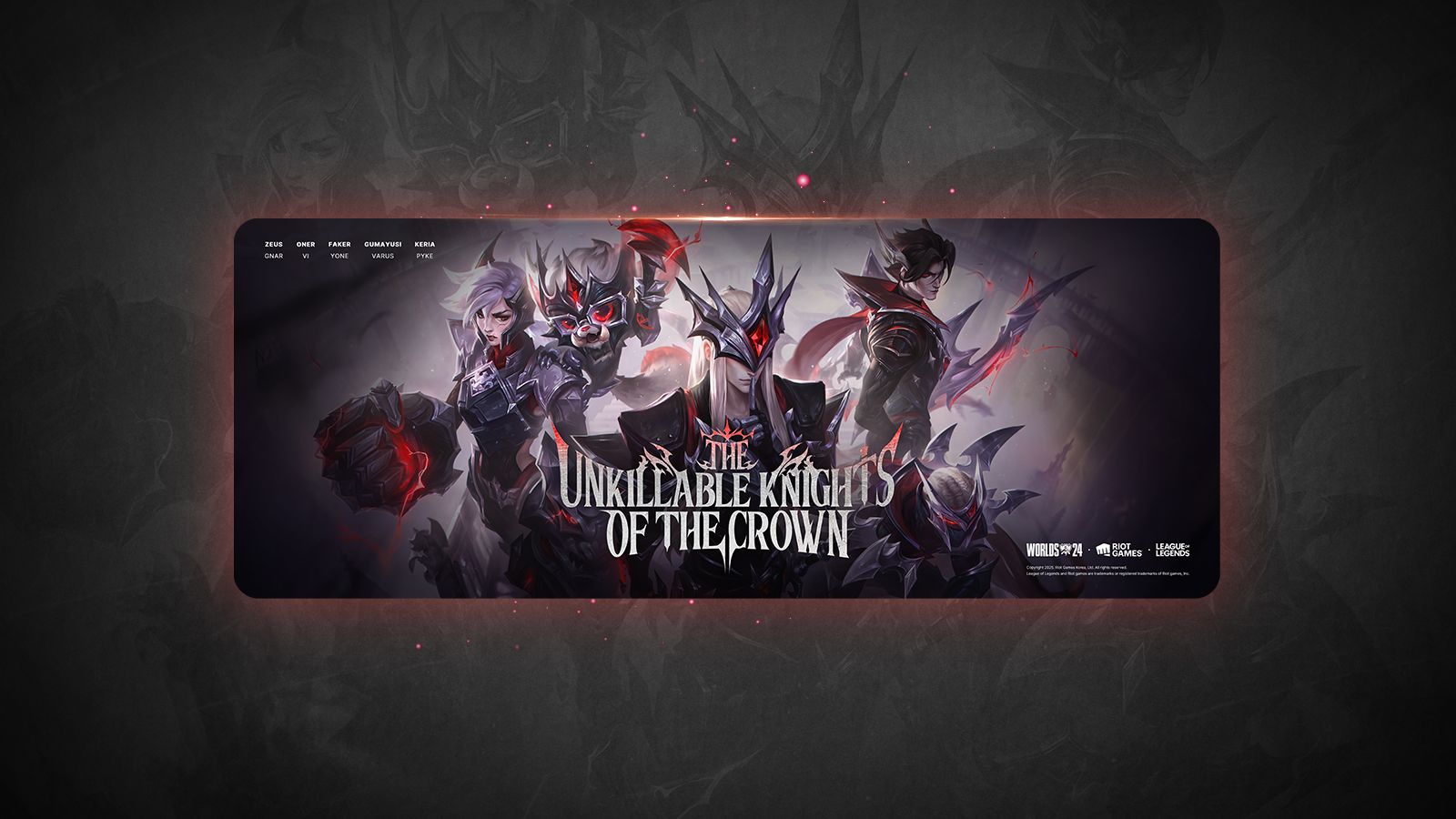 리그오브레전드 인벤 : T1 2024 월드 챔피언십 우승 스킨 출시 이벤트 - 사전 공지 - LoL 실시간 유저 정보 게시판